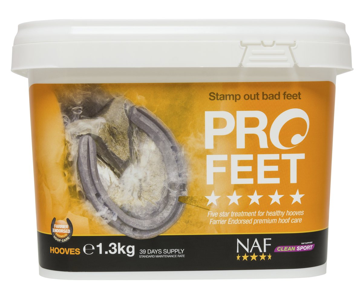 NAF Pro Feet Powder 1.3kg - Robinsons Equestrian
