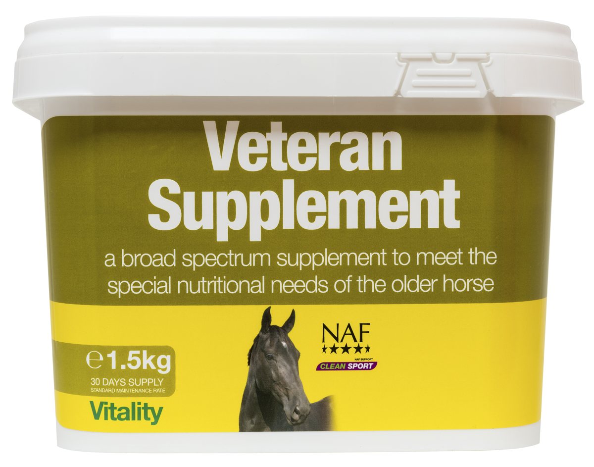 NAF Veteran Supplement 1.5kg - Robinsons Equestrian