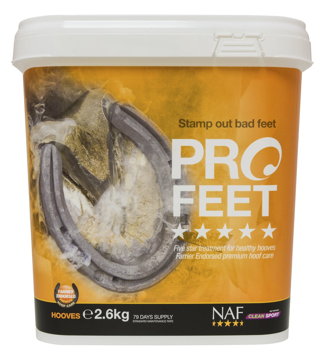 NAF Pro Feet Powder 2.6kg - Robinsons Equestrian