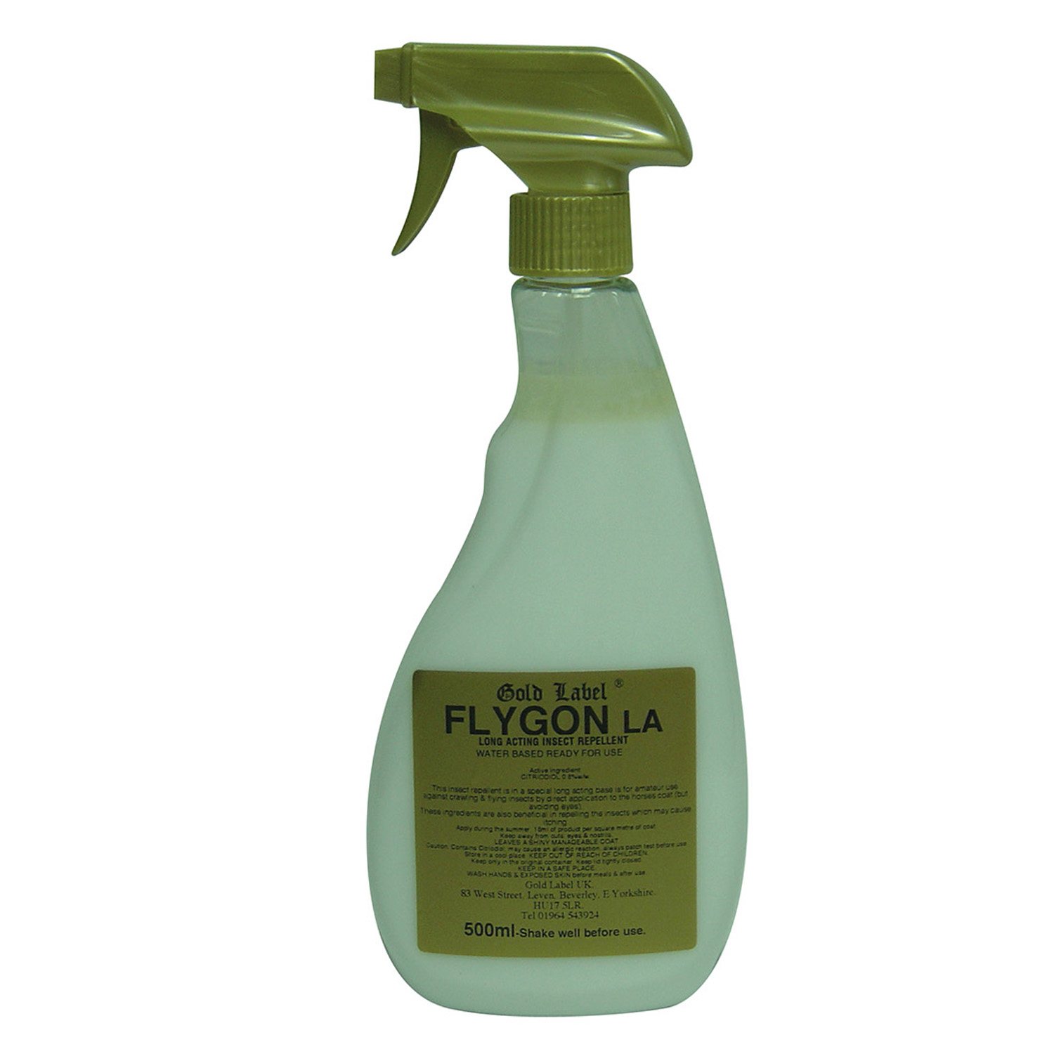 Gold Label Flygon La (long Acting) 500ml - Robinsons Equestrian
