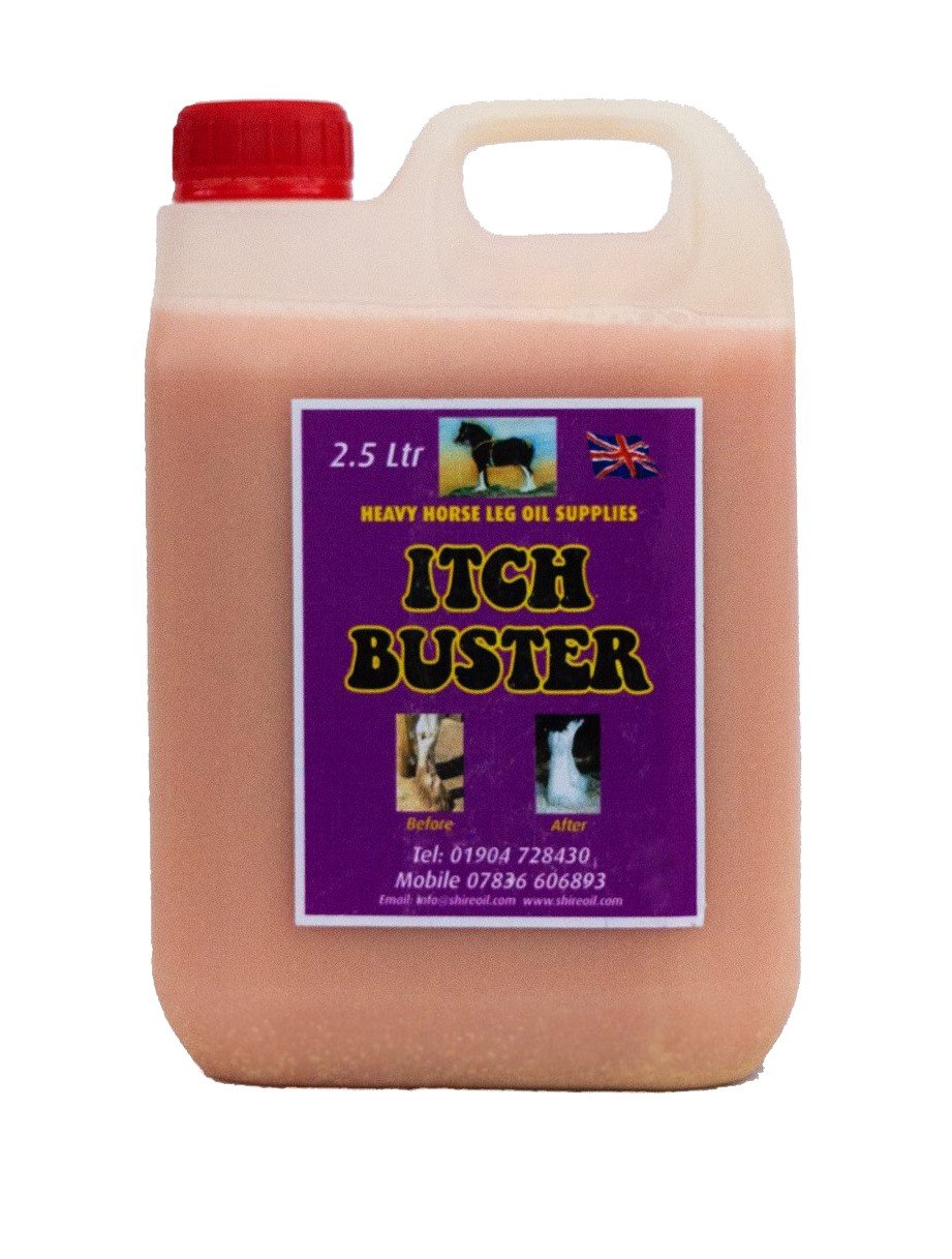 Heavy Horse Itch Buster Oil 2.5l - Robinsons Equestrian