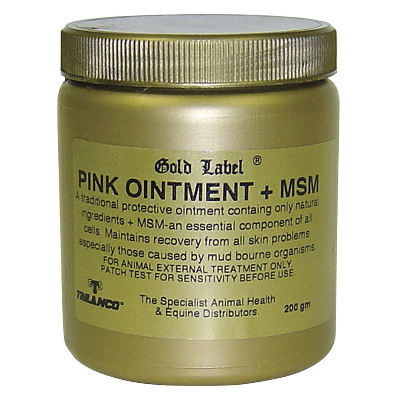Gold Label Pink Ointment Plus Msm - Robinsons Equestrian