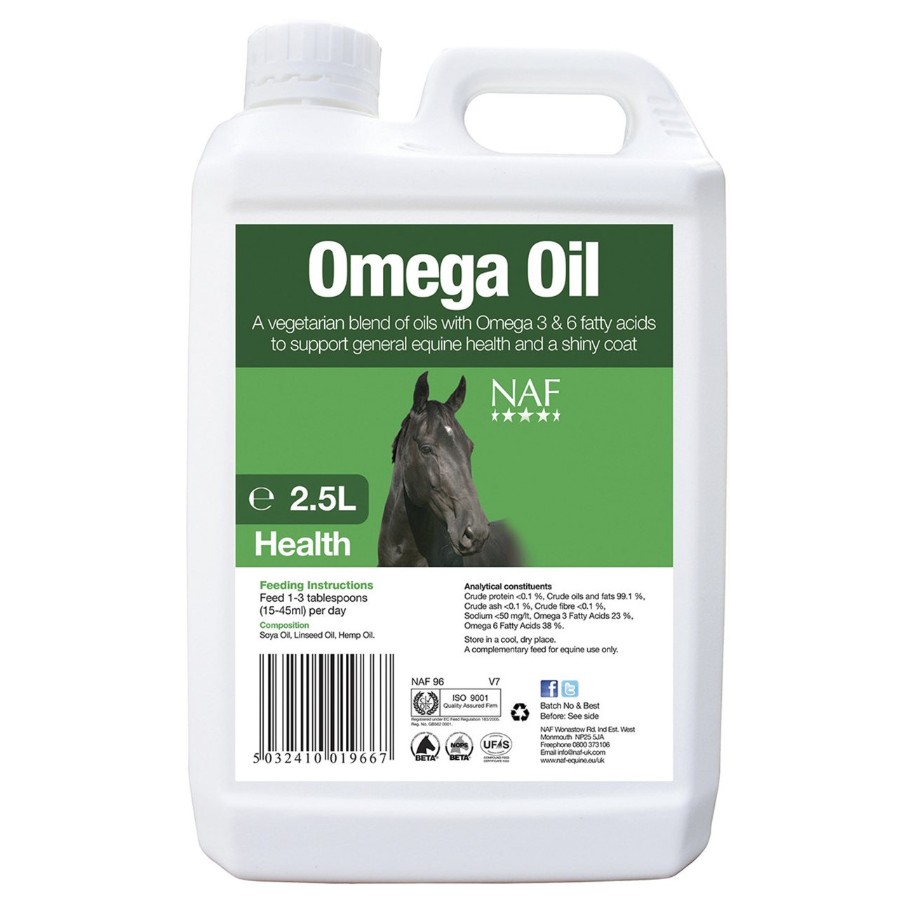NAF Omega Oil Disc - Robinsons Equestrian
