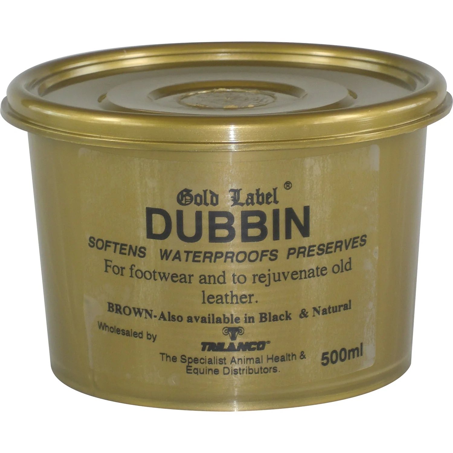Gold Label Dubbin - 500g - Robinsons Equestrian
