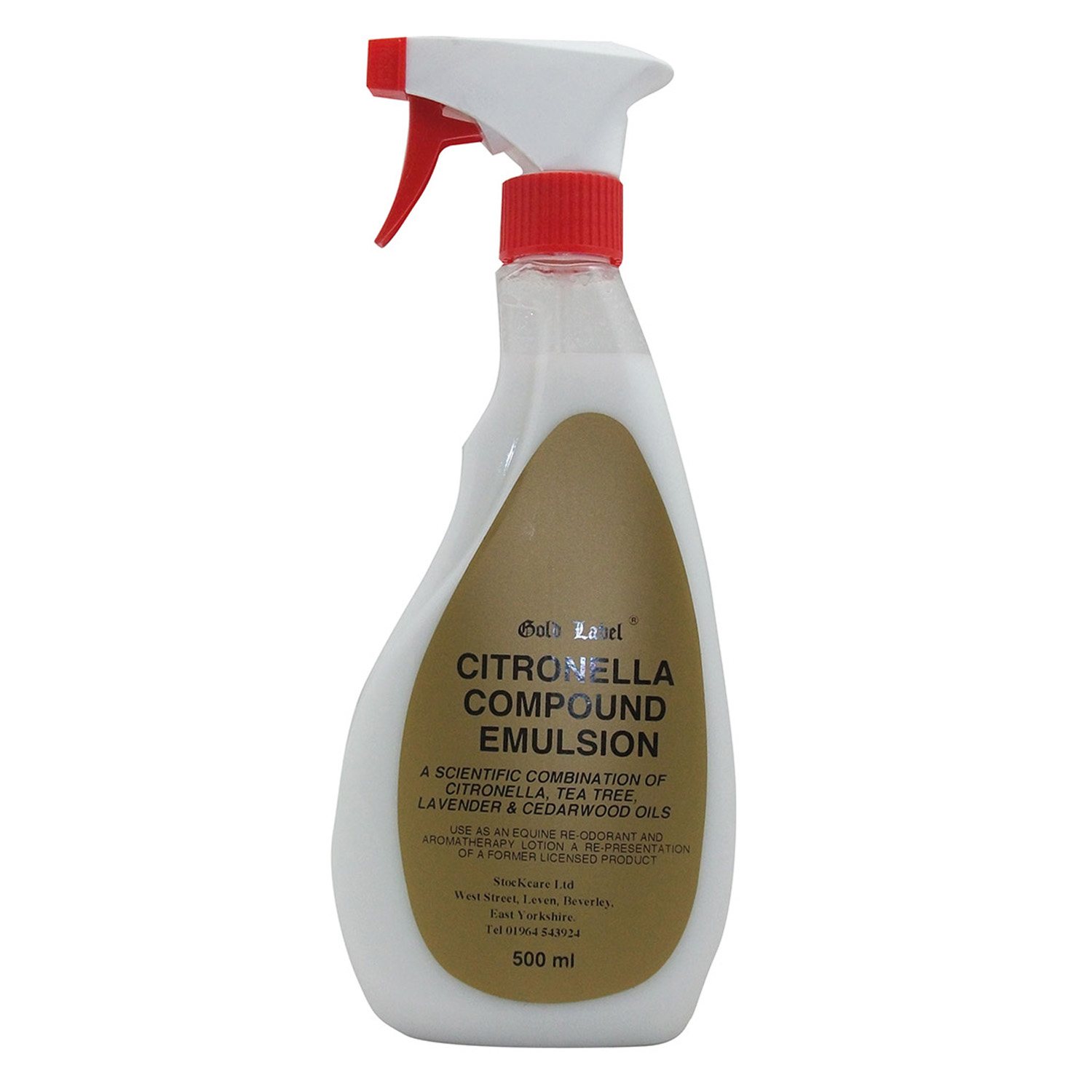 Gold Label Citronella Compound Spray - 500ml - Robinsons Equestrian