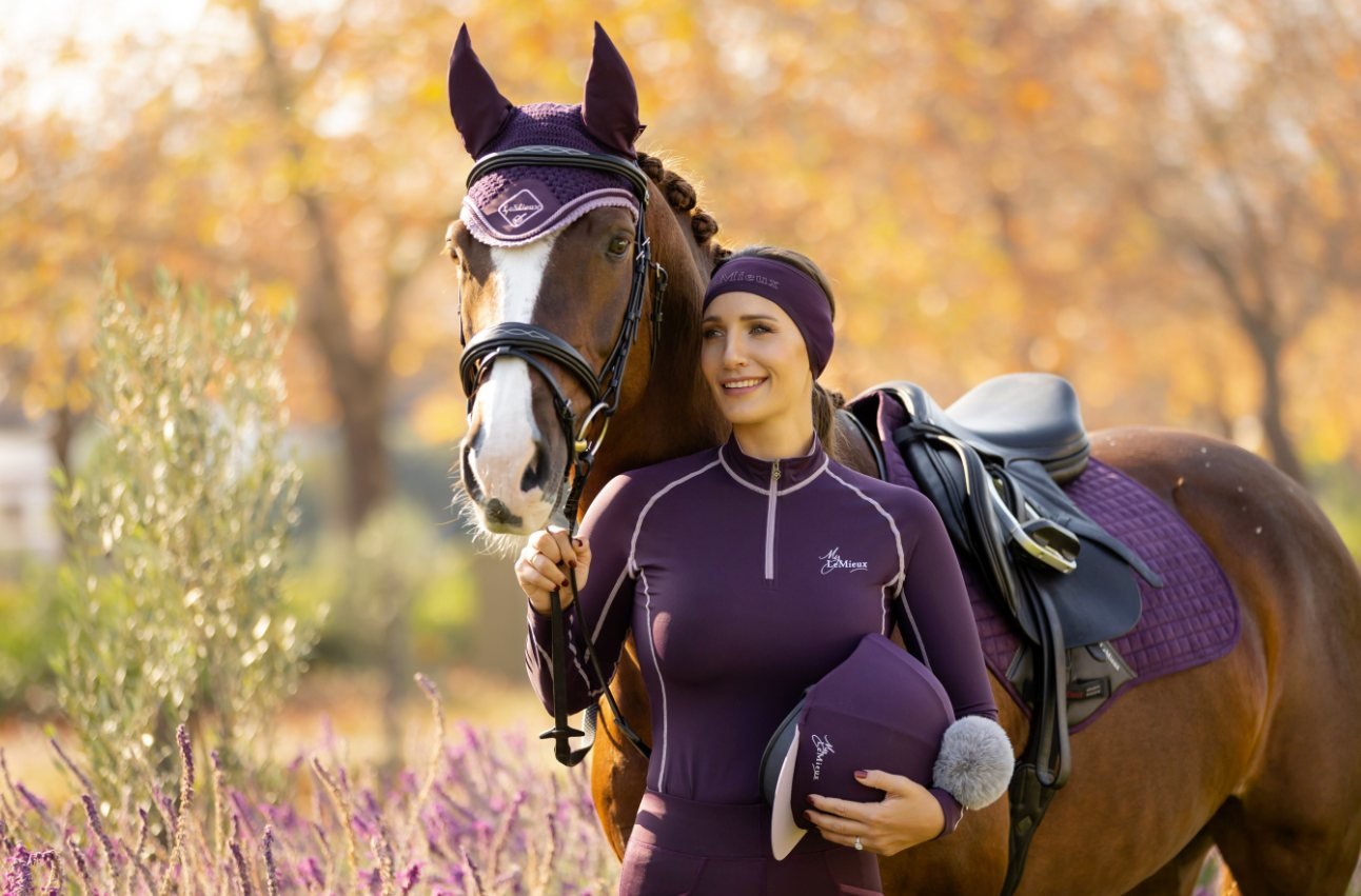 LeMieux Base Layer Ladies - Fig/marine - Robinsons Equestrian