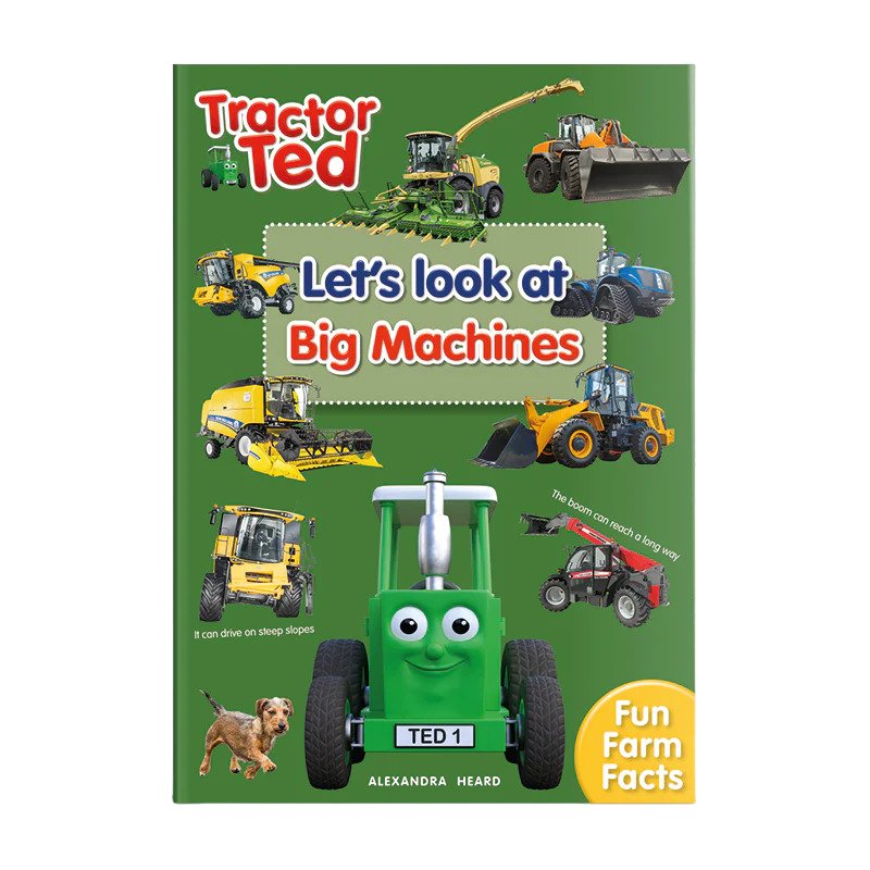 Tractor Ted Fact Book Lets Look At Tractors - Robinsons Equestrian