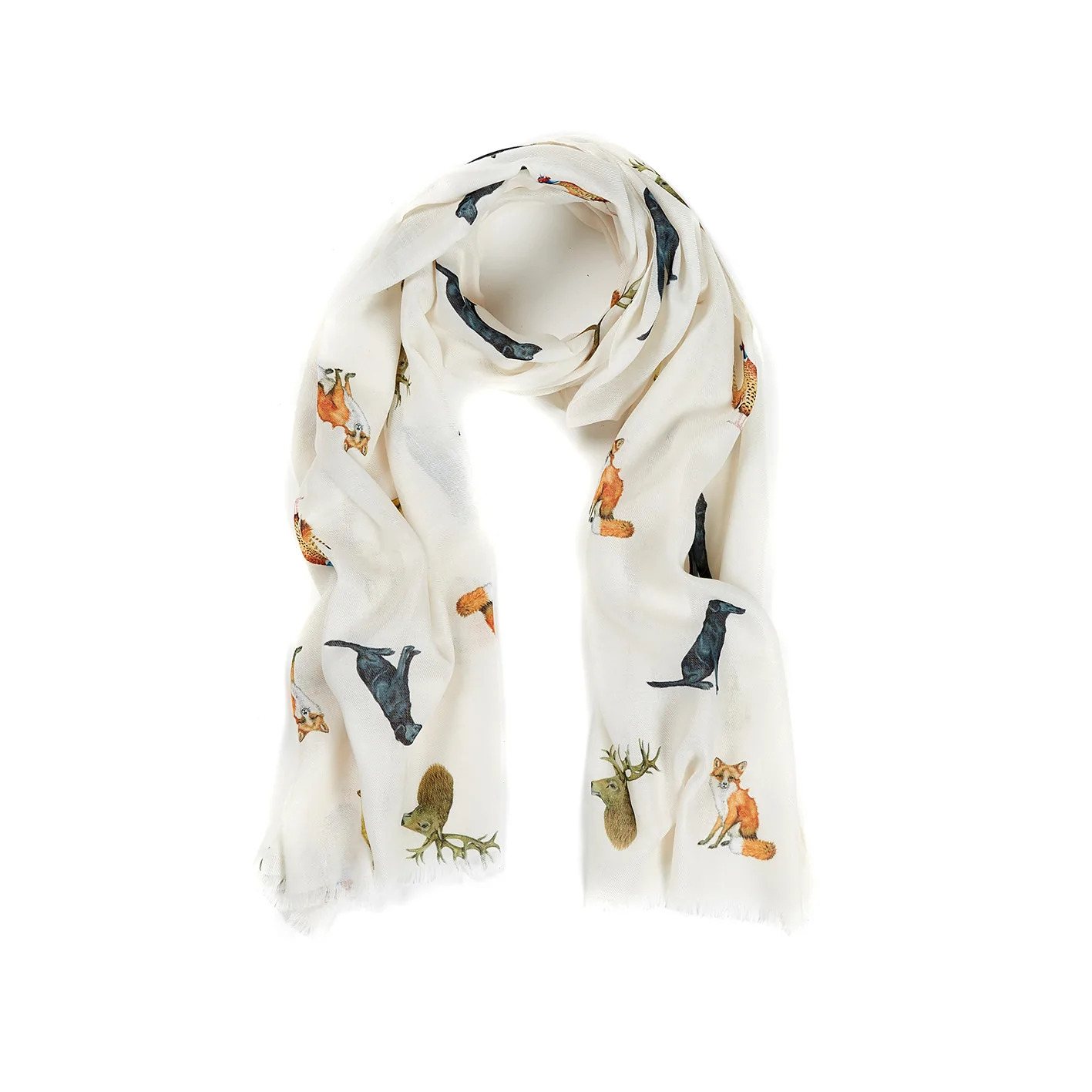 At Home In The Country Scarf - Robinsons Equestrian