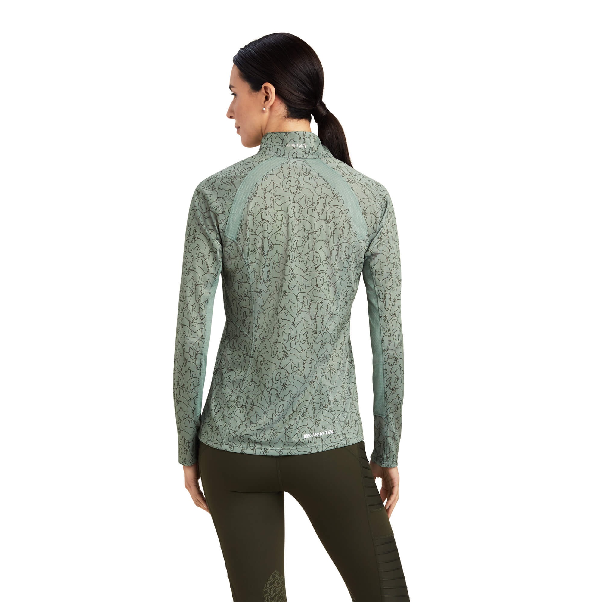 Ariat Sunstopper 1/4 Zip Base Layer - Robinsons Equestrian