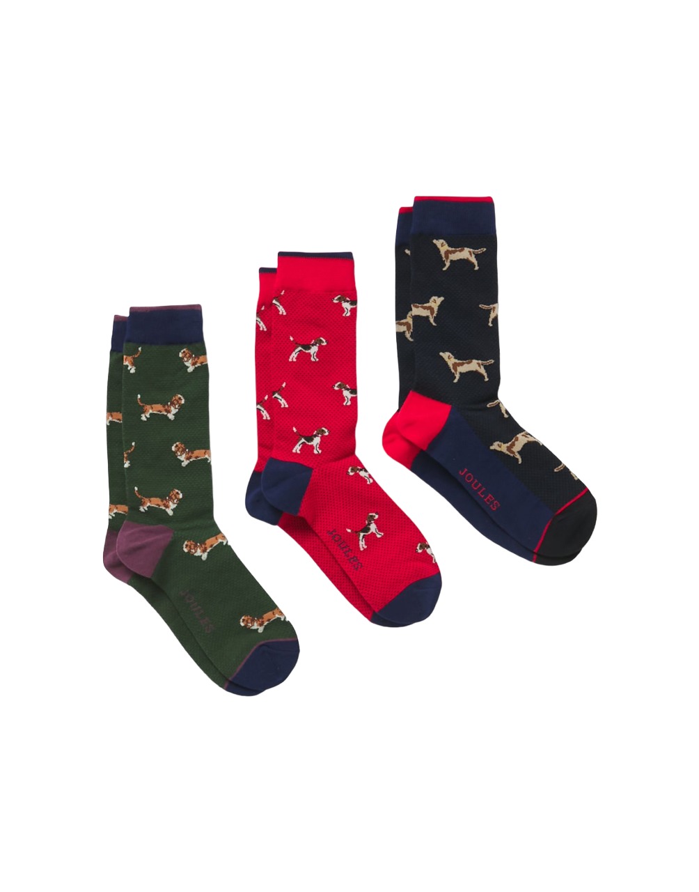 Joules Striking Socks - 3pk - Robinsons Equestrian