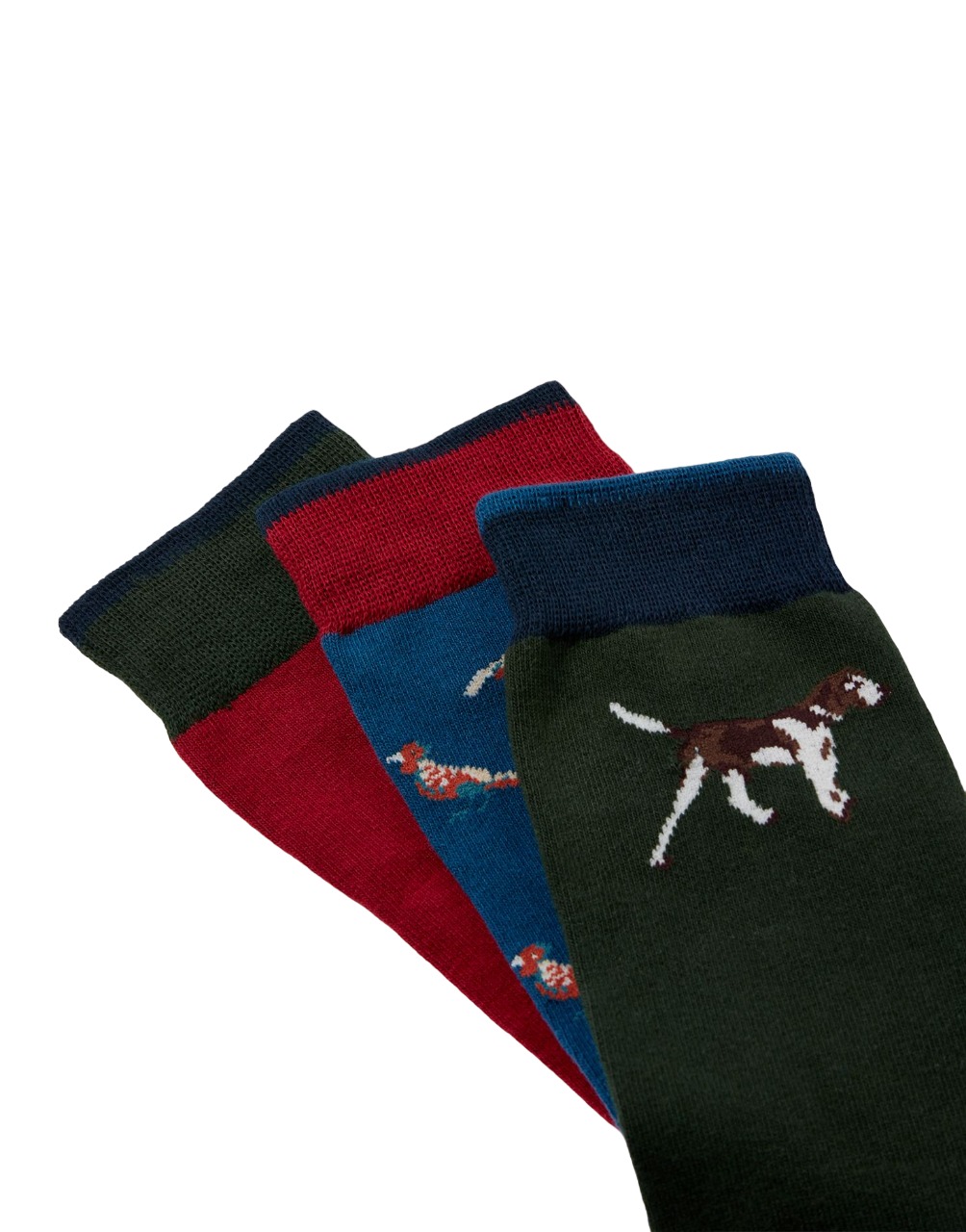 Joules Striking Socks - 3pk - Robinsons Equestrian