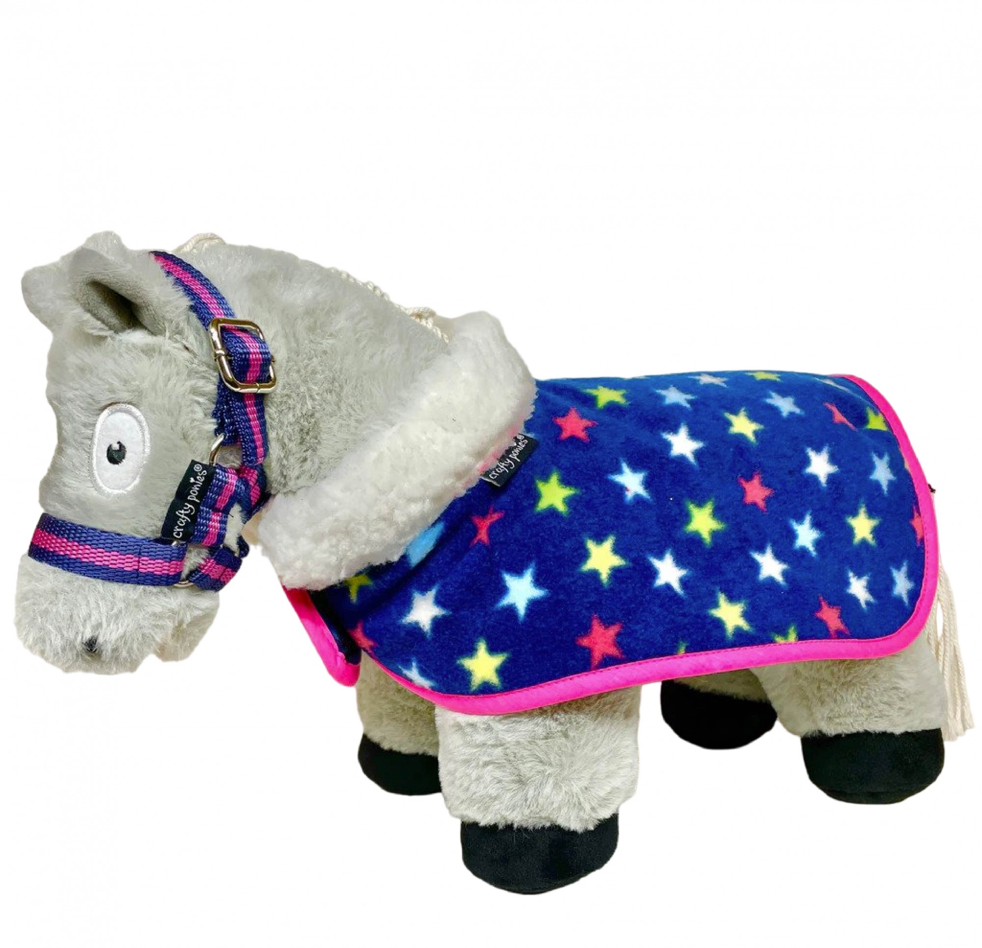 Crafty Ponies Fleece Neck Rug Set W/Headcollar - Robinsons Equestrian