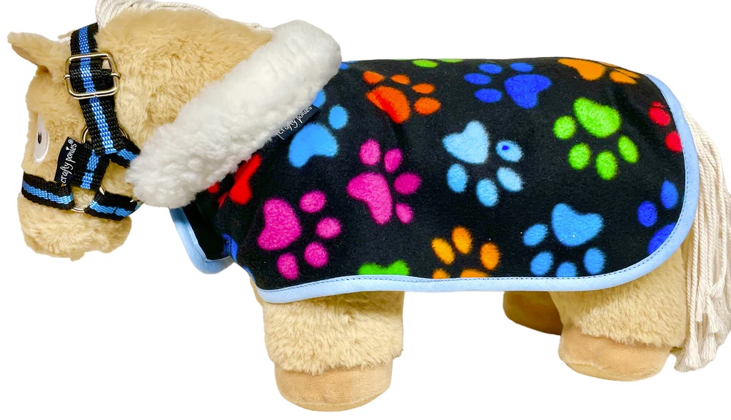 Crafty Ponies Fleece Neck Rug Set W/Headcollar - Robinsons Equestrian
