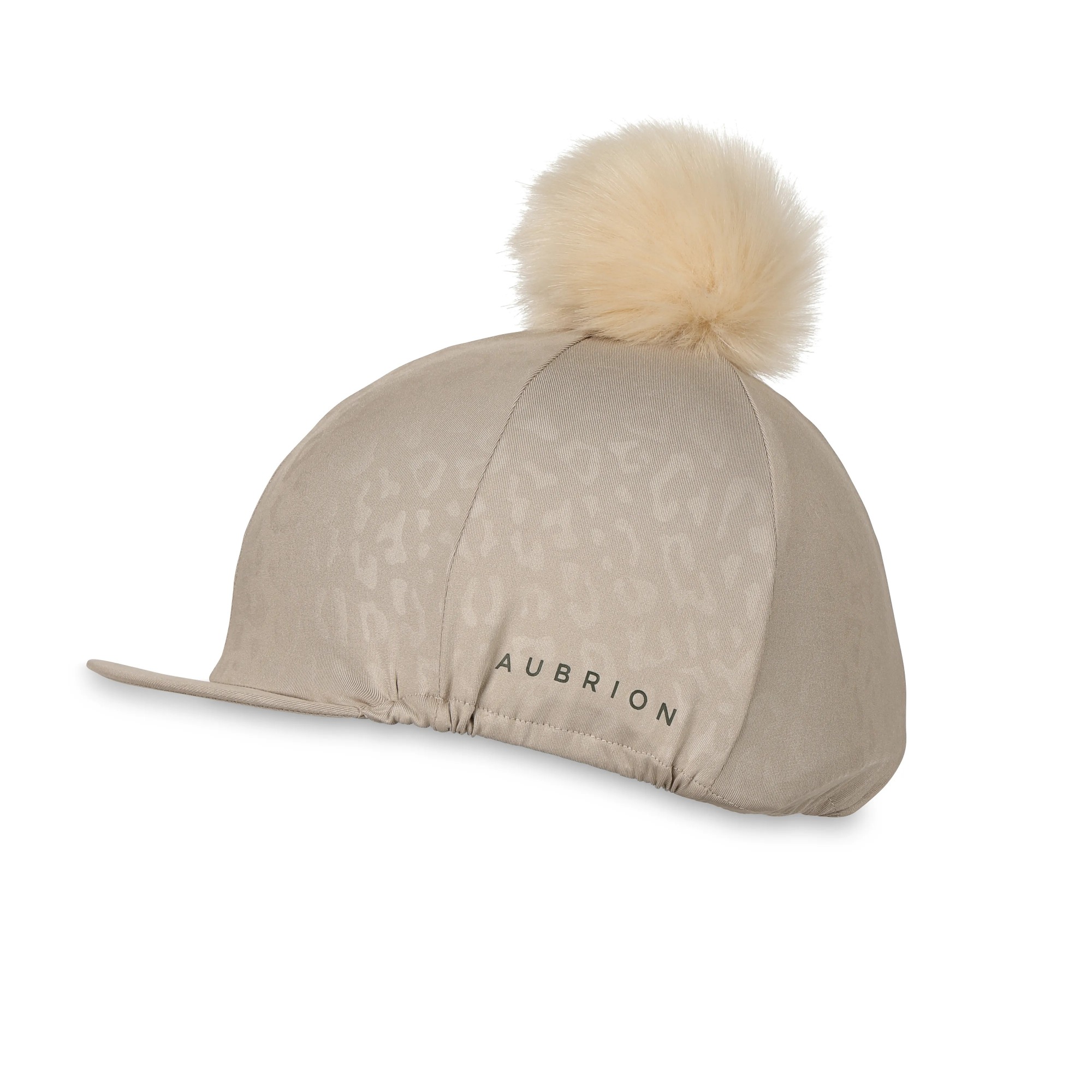 Shires Aubrion Leopard Print Hat Cover - Robinsons Equestrian