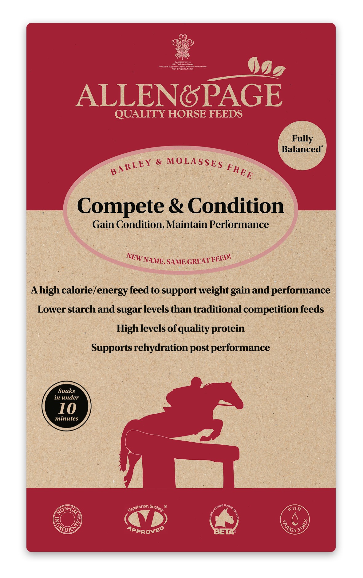 Allen & Page Compete & Condition - 20kg - Robinsons Equestrian