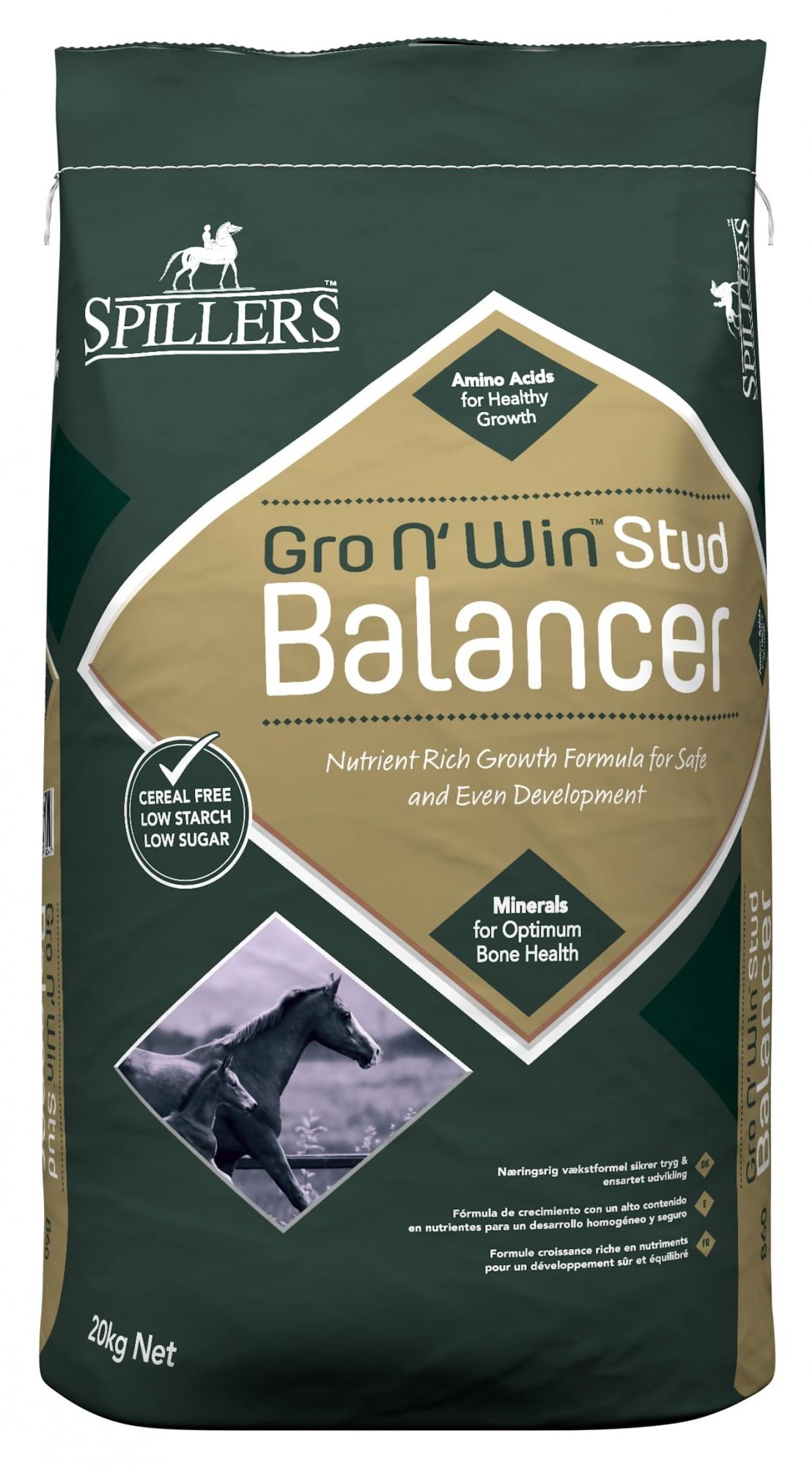 Spillers Gro 'n' Win - 20kg - Robinsons Equestrian