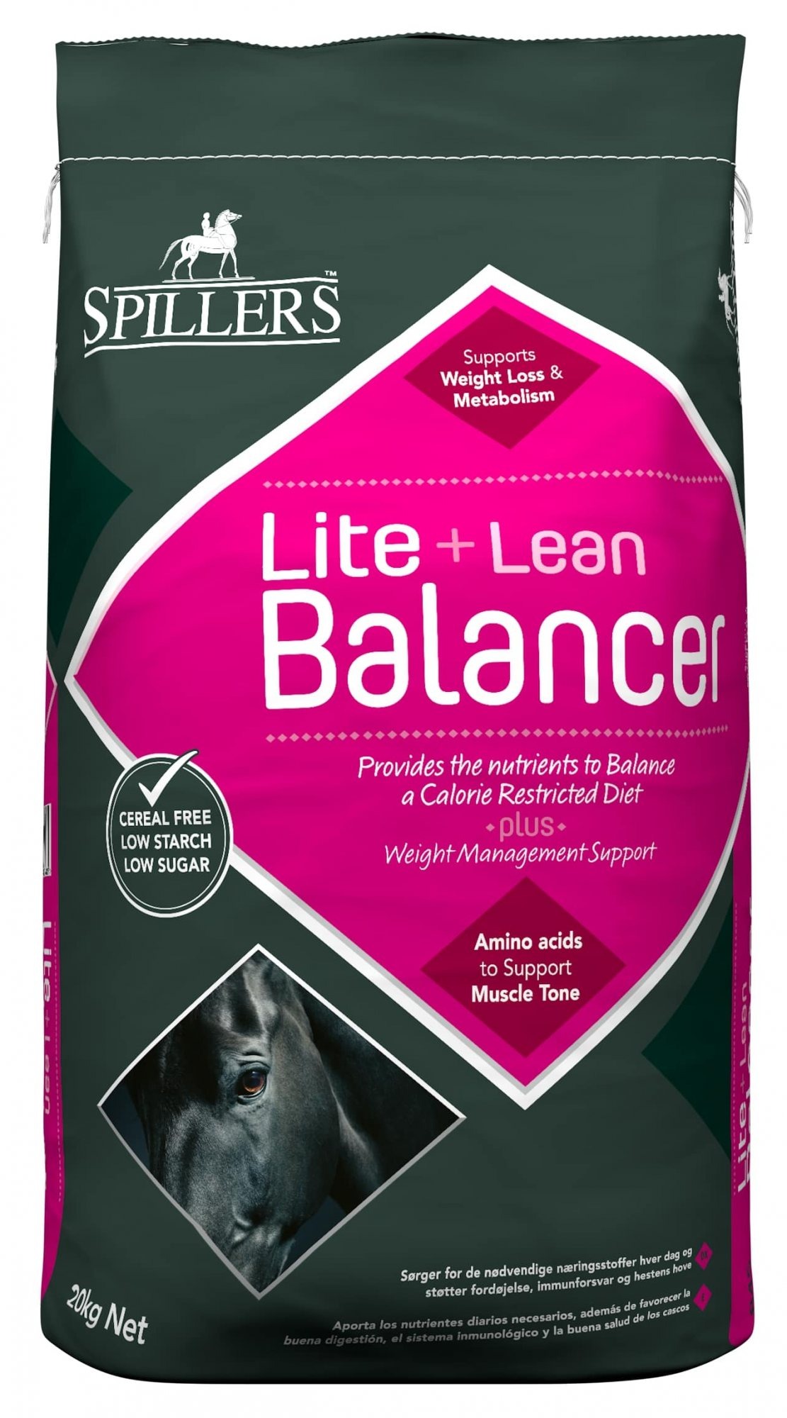 Spillers Lite & Lean Horse Feed Balancer - 20kg - Robinsons Equestrian