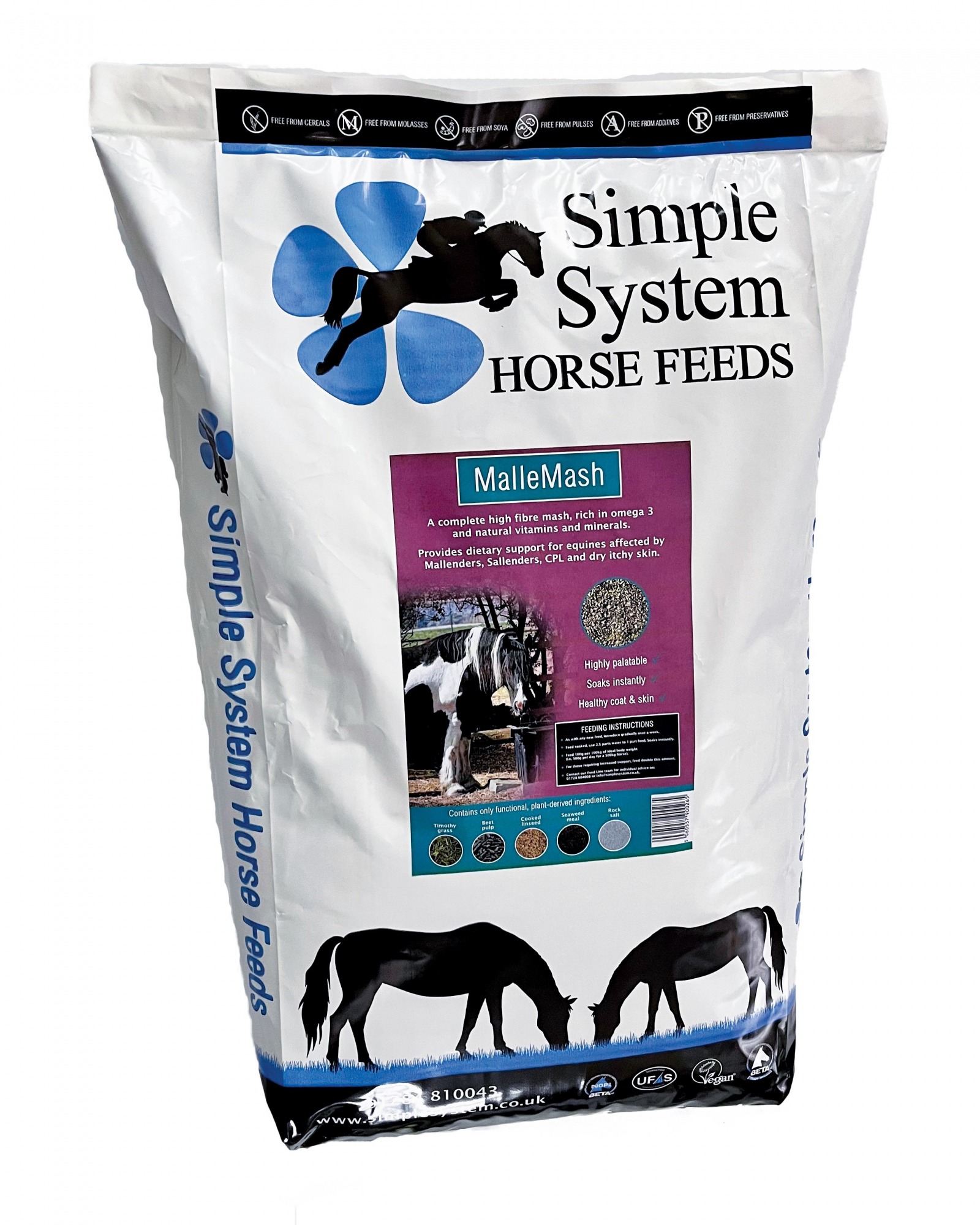 Simple System MalleMash - 15kg - Robinsons Equestrian
