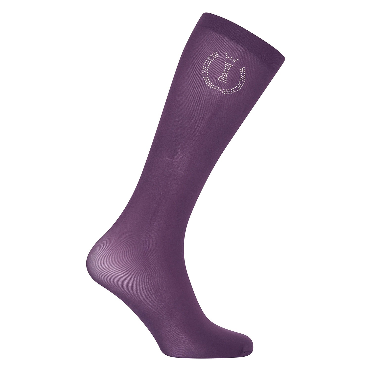 Imperial Riding Socks Irhimperial Sparkle Bordeaux - Robinsons Equestrian