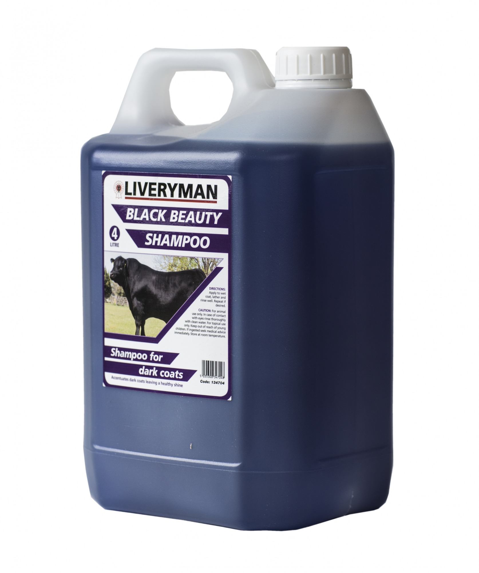 Liveryman Black Beauty Cattle Shampoo - 4L - Robinsons Equestrian