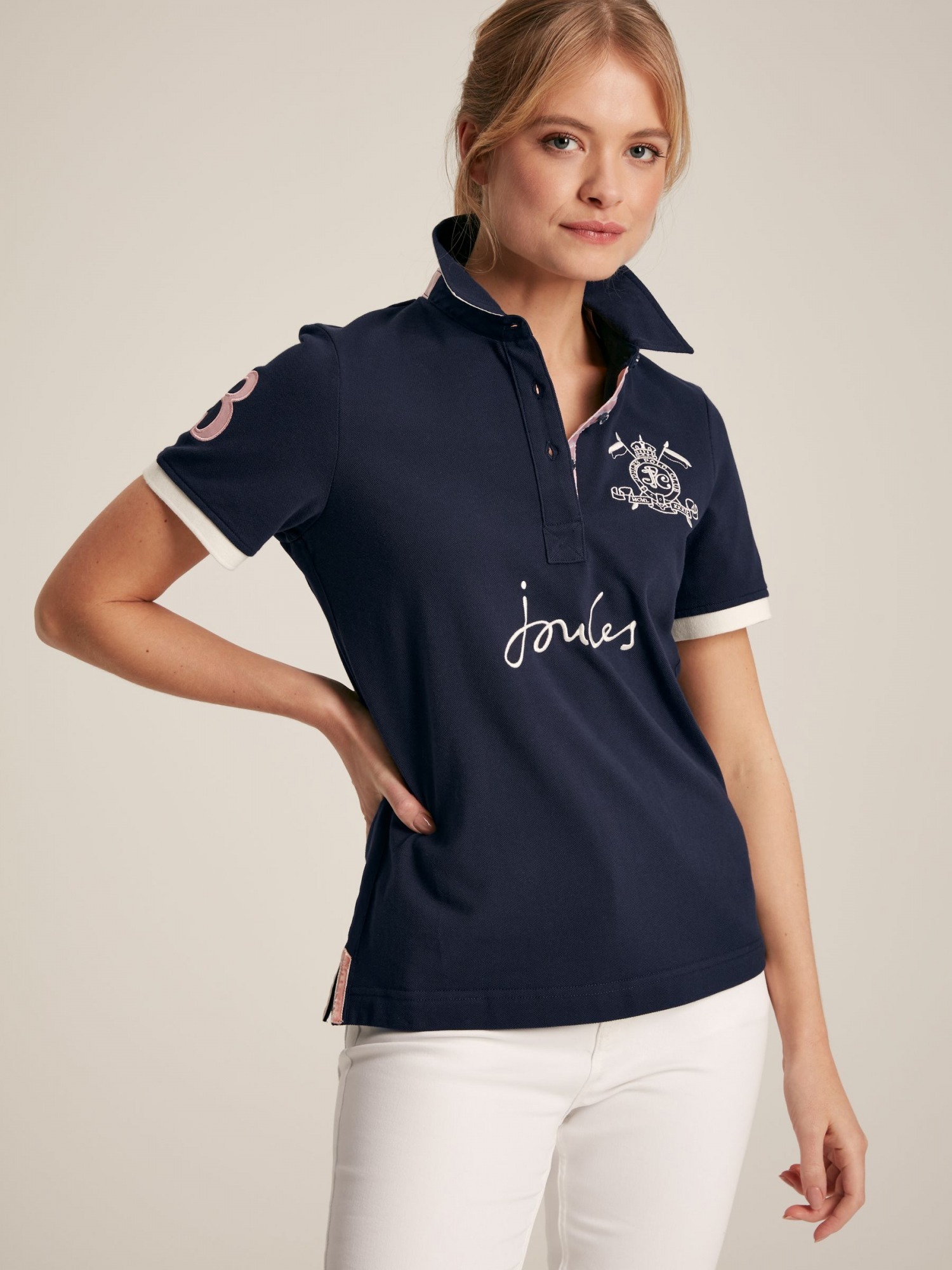 Joules Women's Beaufort Polo Shirt - Robinsons Equestrian