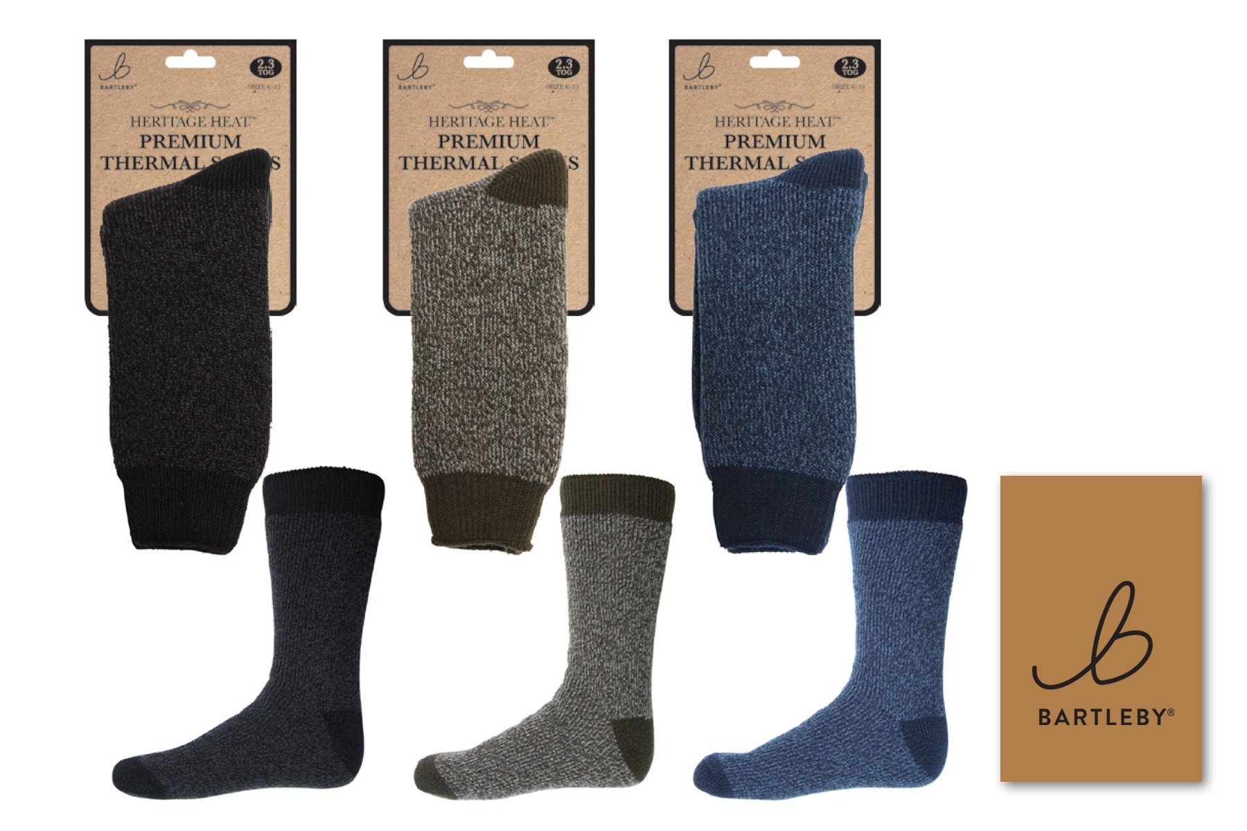 Bartleby Men's Heritage Heat Socks - Robinsons Equestrian