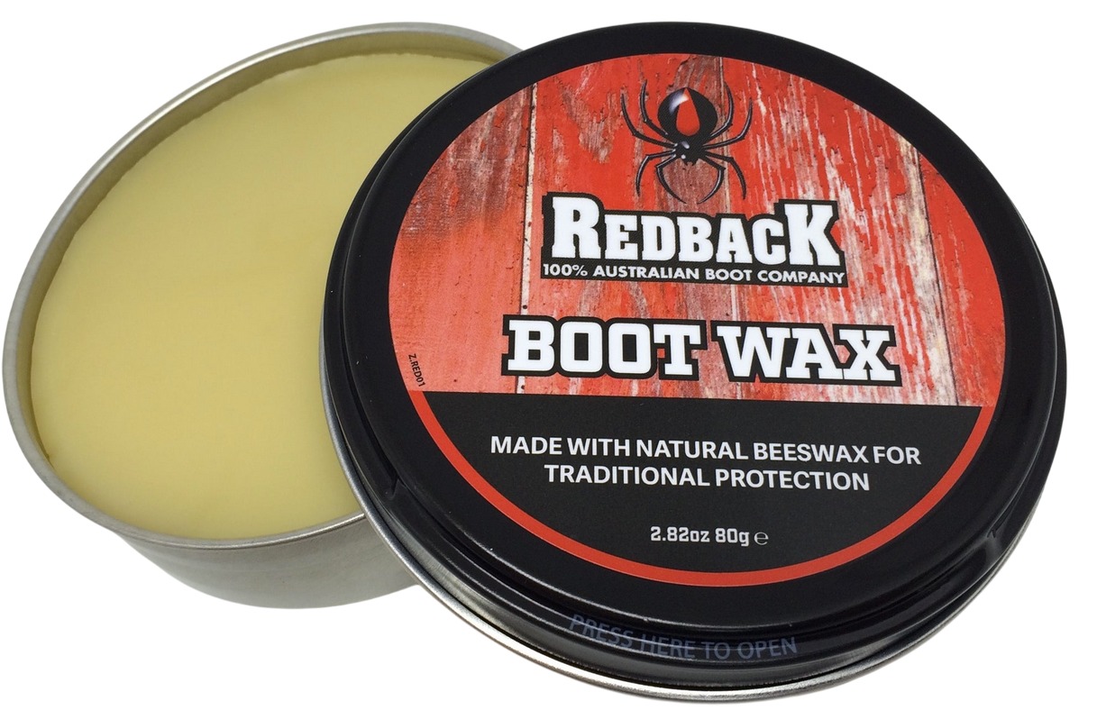Redback Boots Natural Boot Wax 80g – Leather Care - Robinsons Equestrian