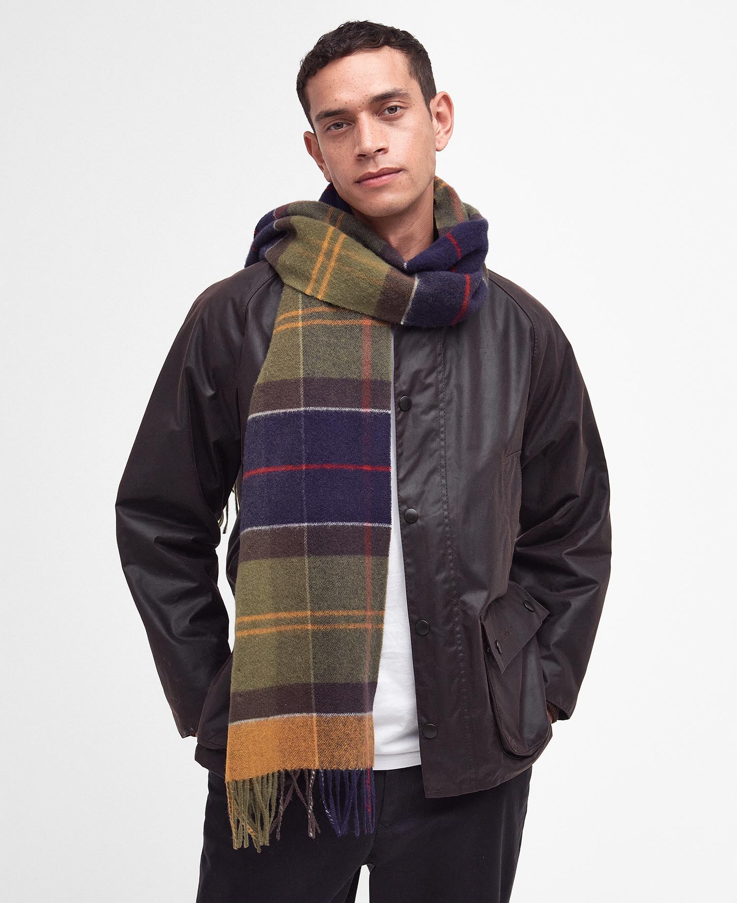 Barbour Men's Inverness Tartan Scarf - Robinsons Equestrian